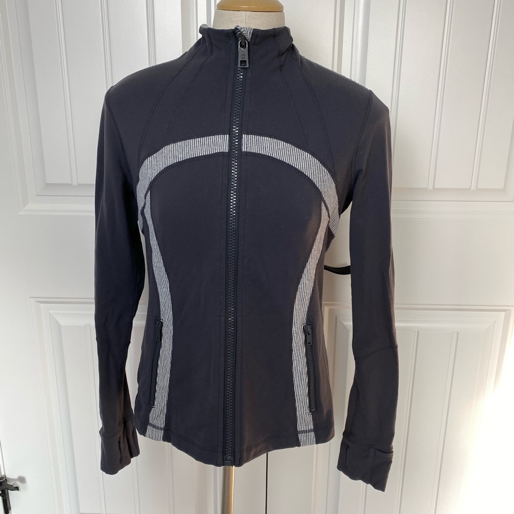 Sale 50% Off Lululemon Define Jacket Dark Grey Chunky… - Gem